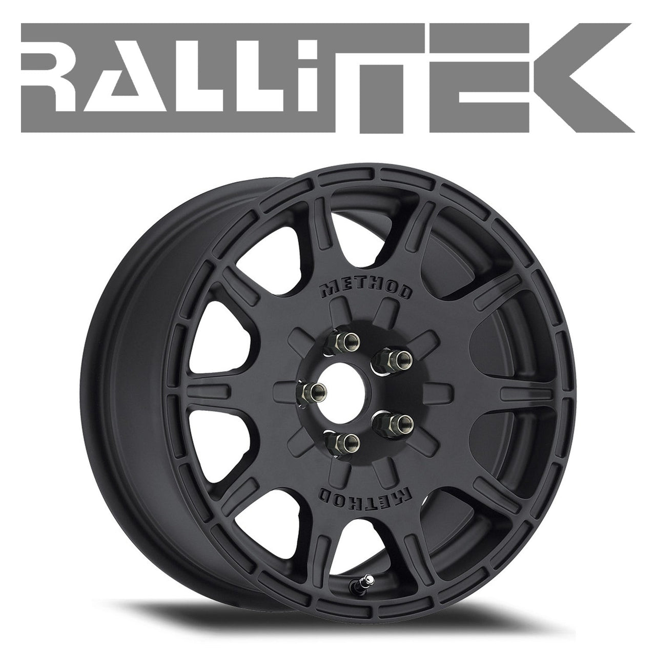 Method MR502 VT Spec Rally Wheel 15x7.0 5x100 +15mm Matte black – RalliTEK