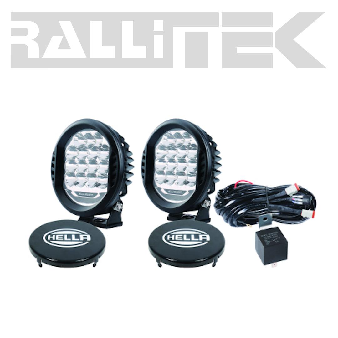 Home / Collections / Hella 500 500 6" 2x22.5W Round Driving Beam LED Lights