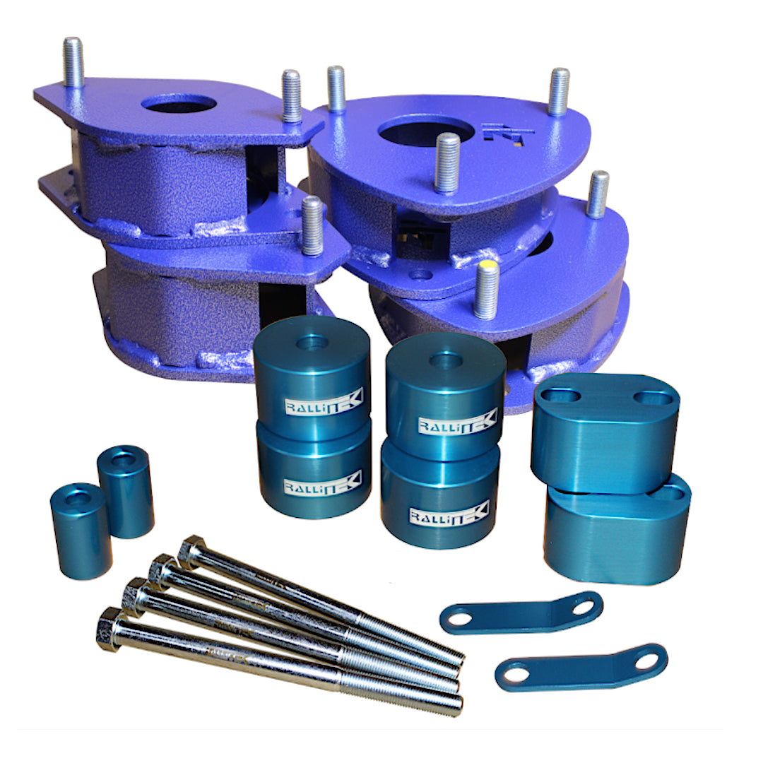 2" Front and 2.5" Rear Suspension Lift Kit - Fits 08-14 Subaru WRX & S ...